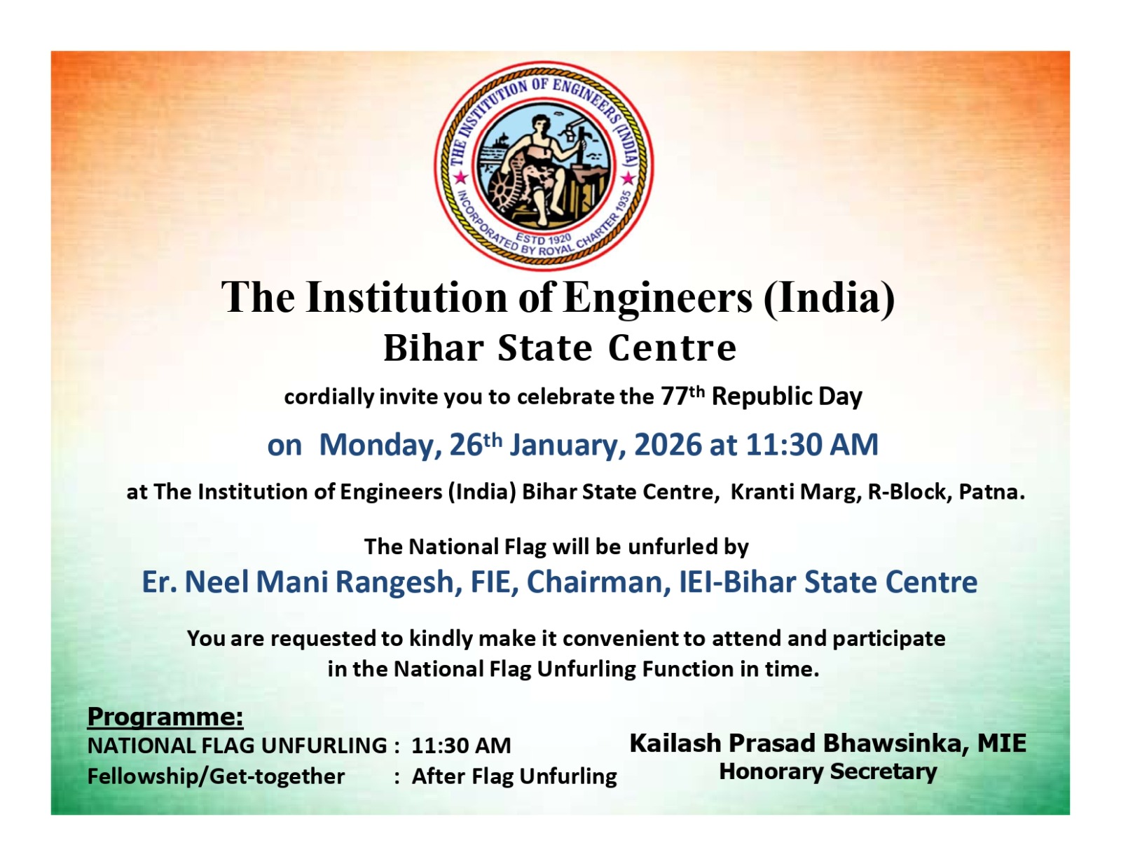 IEI Bihar State Centre